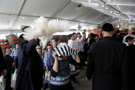 __COUNT__ Kaparot ritual performed in Jerusalem ahead of Yom Kippur ...