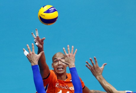 Dutch Captain Nimir Abdelaziz Action During Editorial Stock Photo ...