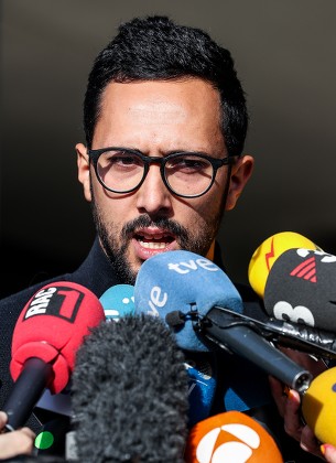 Spanish Rapper Valtonyc Speaks Press Front Editorial Stock Photo ...