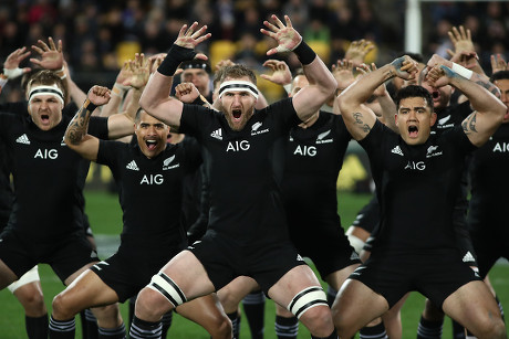 Kieran Read All Blacks Performs Haka Editorial Stock Photo - Stock ...
