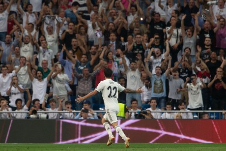 Isco Real Madrid Celebrating After Scoring Editorial Stock Photo ...