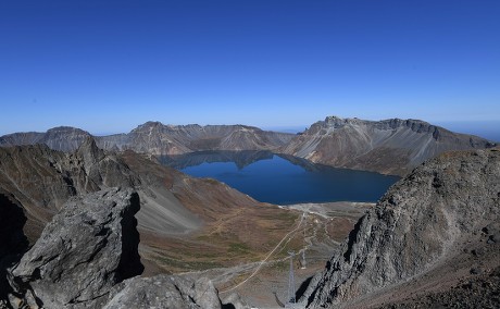 General View Mt Baekdusan North Korea Editorial Stock Photo - Stock ...