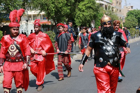 Iraqi Actors Perform Epic Imam Hussein Editorial Stock Photo - Stock ...