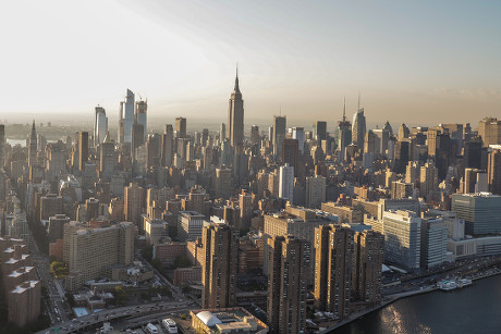 Aerial View Empire State Building Editorial Stock Photo - Stock Image | Shutterstock