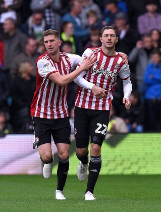 Henrik Dalsgaard Brentford Celebrates Scoring Opening Editorial Stock ...