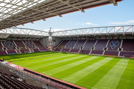General View Inside Tynecastle Stadium Edinburgh Editorial Stock Photo ...