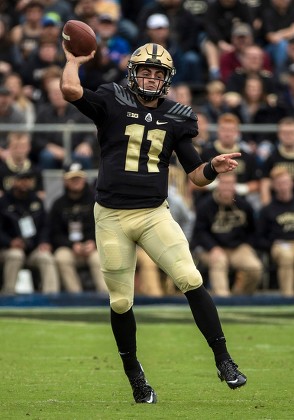 Purdue Quarterback David Blough 11 Passes Editorial Stock Photo - Stock ...