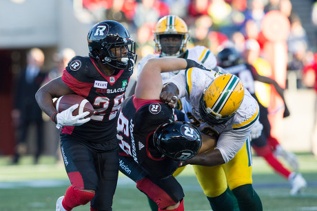 During Cfl Game Between Edmonton Eskimos Editorial Stock Photo - Stock ...