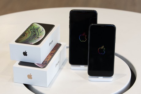 Iphone Xs Max Iphone Xs Box Editorial Stock Photo - Stock Image ...