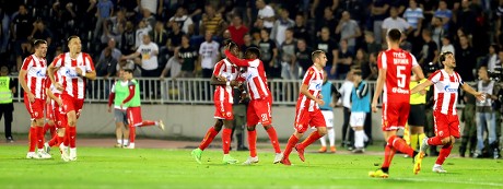 Fc Red Star Players Celebrate Goal Editorial Stock Photo - Stock Image ...