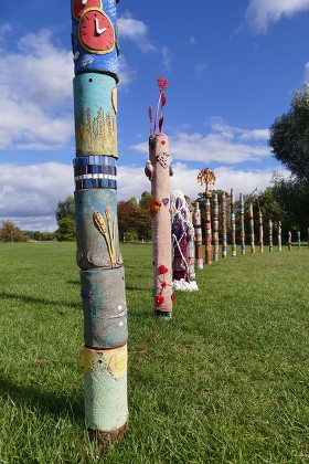 Equinox Together Art Installation Pangbourne Meadows Editorial Stock ...