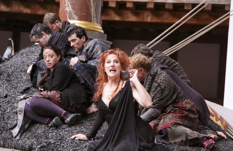 'Helen' play performed at the Globe Theatre, London, Britain - 04 Aug ...