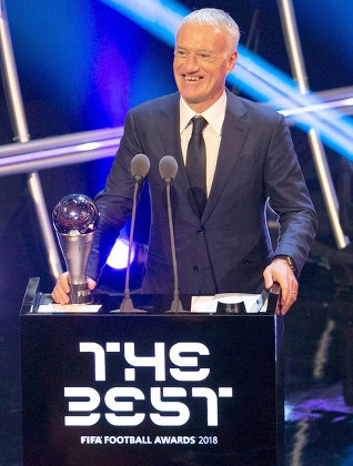 Didier Deschamps Manager France Receives Trophy Editorial Stock Photo ...