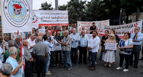Representatives Labors Union Lebanese Workers Carry Editorial Stock ...