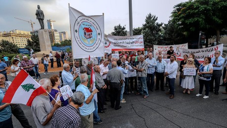 Representatives Labors Union Lebanese Workers Carry Editorial Stock ...