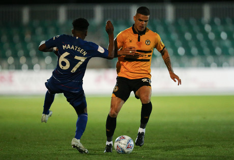 Tyler Forbes Newport County Takes On Editorial Stock Photo - Stock ...