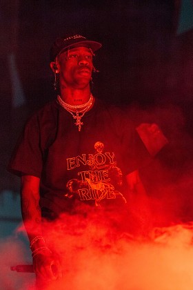 Travis Scott Jacques Berman Webster Ii Editorial Stock Photo - Stock ...