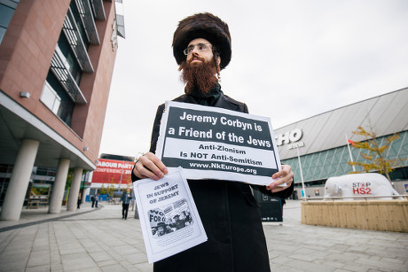 Orthodox Jew Holds Sign Which Reads Editorial Stock Photo - Stock Image ...