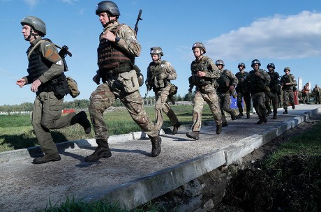 Ukrainian National Guard Soldiers Take Part Editorial Stock Photo ...