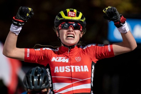 Laura Stigger Austria Celebrates Winning Womens Editorial Stock Photo ...