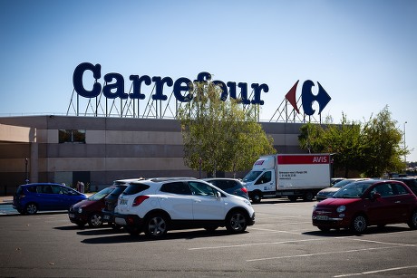 Carrefour Supermarket Food Store Villabe Editorial Stock Photo - Stock ...