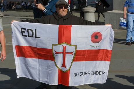 Man Holds Edl English Defence League Editorial Stock Photo - Stock ...