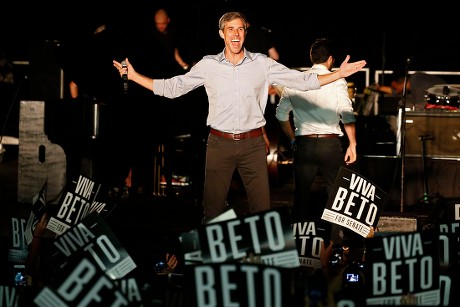 Candidate Us Senate Beto Orourke Talks Editorial Stock Photo - Stock ...