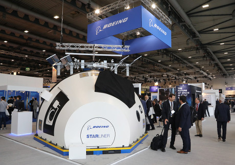 General View Boeing Booth International Astronautical Editorial Stock ...