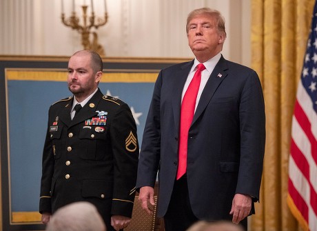 United States President Donald Trump Awards Editorial Stock Photo ...