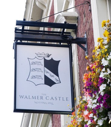 __COUNT__ Walmer Castle pub, Notting Hill Gate, London, UK - 01 Oct ...