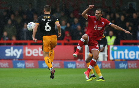 Luke Gambin Crawley Town Challenges Brad Editorial Stock Photo - Stock ...