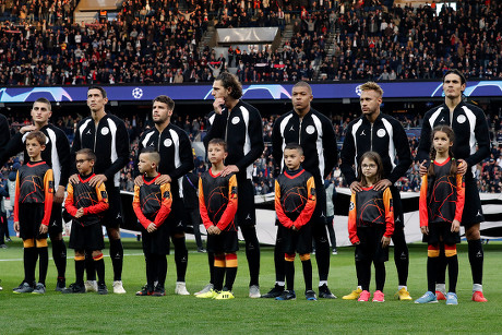 Paris Saint Germain Team Prior Uefa Editorial Stock Photo - Stock Image ...