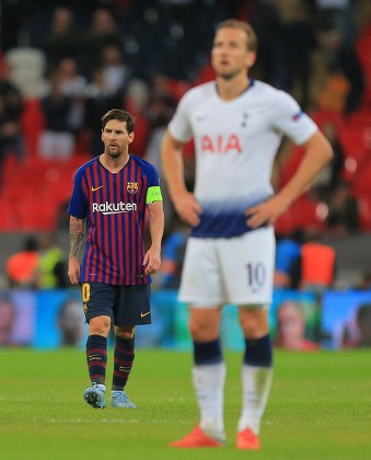 Lionel Messi Barcelona Harry Kane Tottenham Editorial Stock Photo ...