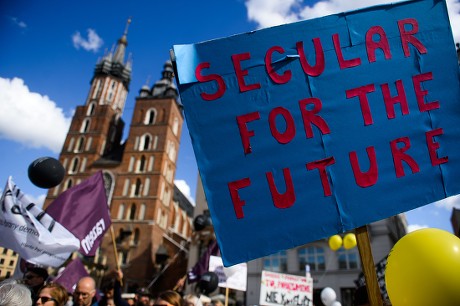 Poster Seen Written Secular Future Main Editorial Stock Photo - Stock ...
