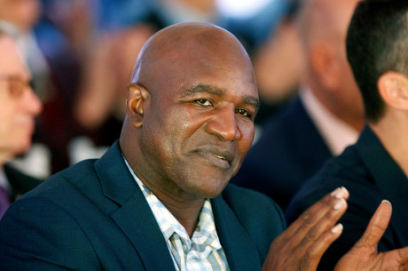 Evander Holyfield Former Boxing Champion Takes Editorial Stock Photo ...