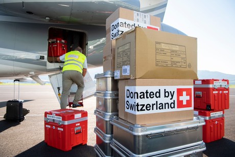 Swiss Humanitarian Aid Unit Sha Preparing Editorial Stock Photo - Stock ...
