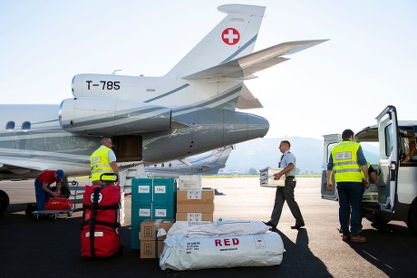 Swiss Humanitarian Aid Unit Sha Preparing Editorial Stock Photo - Stock ...