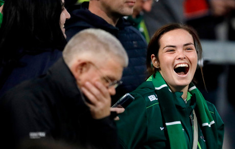 Ulster Vs Connacht Connacht Fans Editorial Stock Photo - Stock Image ...