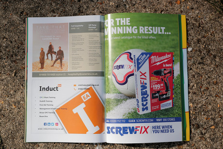 Screwfix Advertisement Editorial Stock Photo - Stock Image | Shutterstock