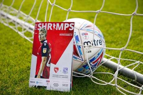 Matchday Programme Efl Mitre Delta Match Editorial Stock Photo - Stock ...