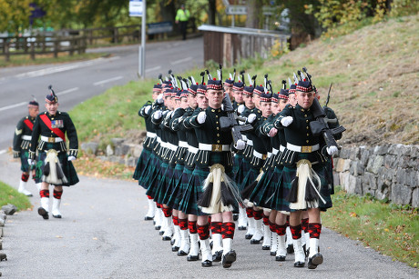 Soldiers 3 Scots Who Were On Editorial Stock Photo - Stock Image ...