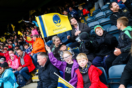 Worcester Warriors Fans Celebrate Editorial Stock Photo - Stock Image ...