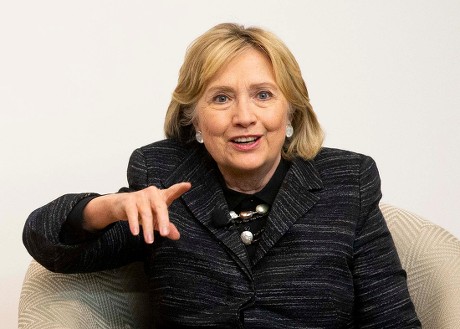 Secretary Hillary Clinton Unveils Statue Eleanor Editorial Stock Photo ...