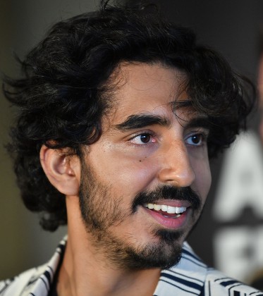 British Actor Dev Patel Reacts During Editorial Stock Photo - Stock ...
