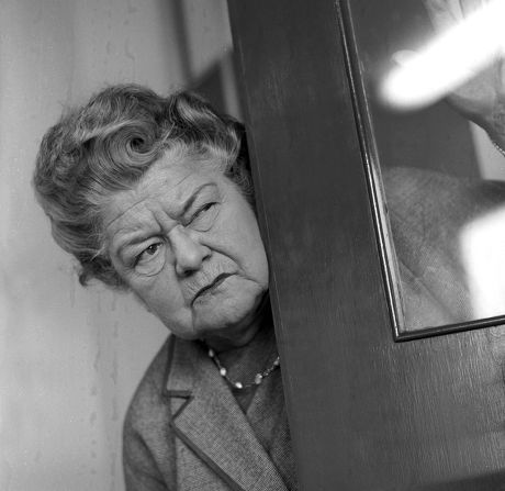 Violet Carson Who Plays Ena Sharples Editorial Stock Photo - Stock ...