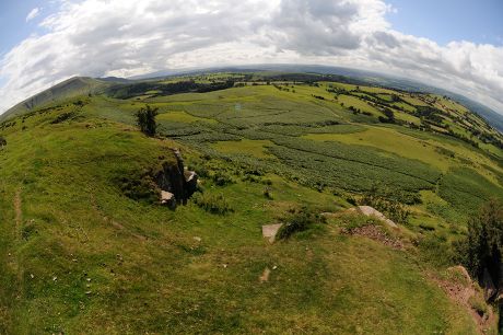 Hay Bluff Black Mountains Editorial Stock Photo - Stock Image ...