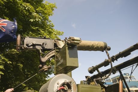 Vehicle Mounted Vickers Machine Gun 303 Editorial Stock Photo - Stock ...
