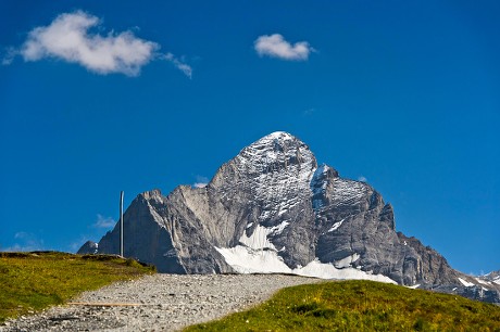 Hiking Area Grindelwald First View Summit Editorial Stock Photo - Stock ...