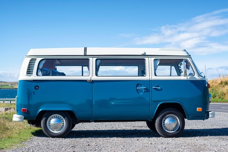 Blue Vwbus Bully Volkswagen Type 2 Editorial Stock Photo - Stock Image ...