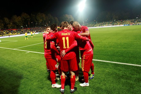 __COUNT__ Lithuania vs Romania, Vilnius - 11 Oct 2018 Stock Pictures ...